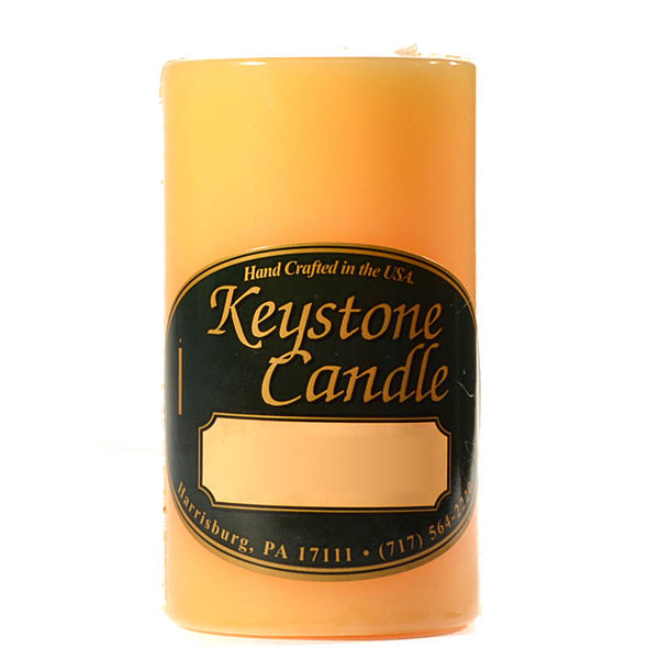 Creamsicle 2 X 3 Pillar Candles CandlesWholesalers